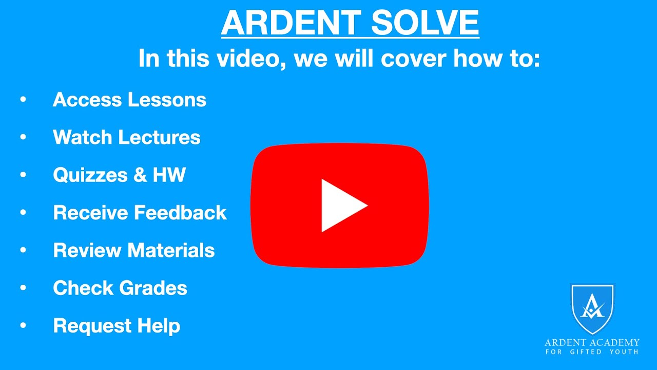 How to use Ardent SOLVE