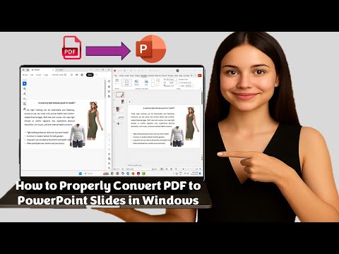 How to Properly Convert PDF to PowerPoint Slides in Windows