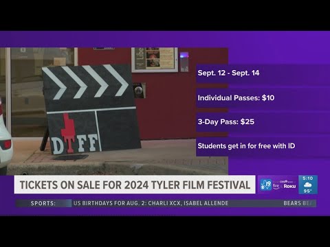 Tickets on sale for 2024 Tyler Film Festival