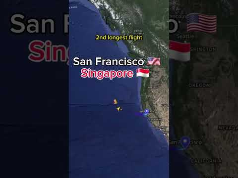 🛫 The 3 Longest Flights from San Francisco (SFO) | Ultra-Long-Haul Journeys 🌍