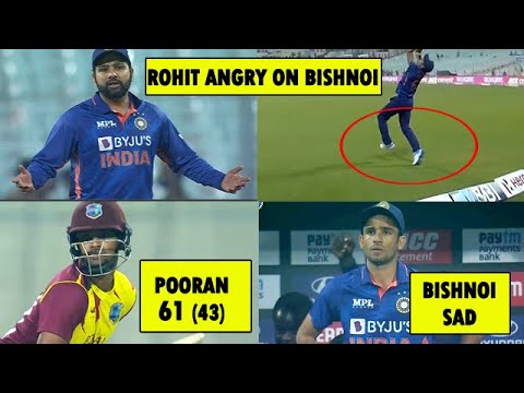 Ravi Bishnoi Big Mistake on his Debut Match during Nicolas Pooran Batting | India vs WI 1st T20 2022