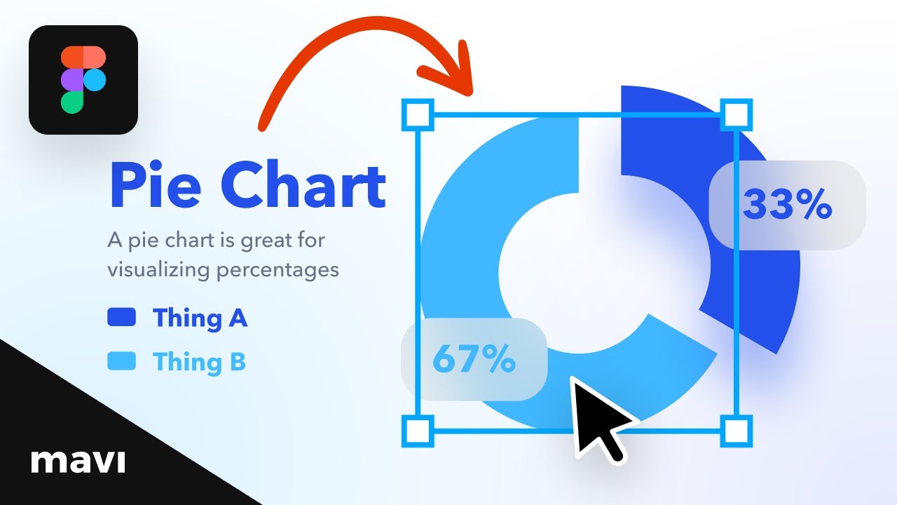 How To Design PIE CHARTS in Figma (Tutorial)