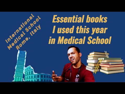 Essential books for Medical School l 2nd Year Med School l Study abroad