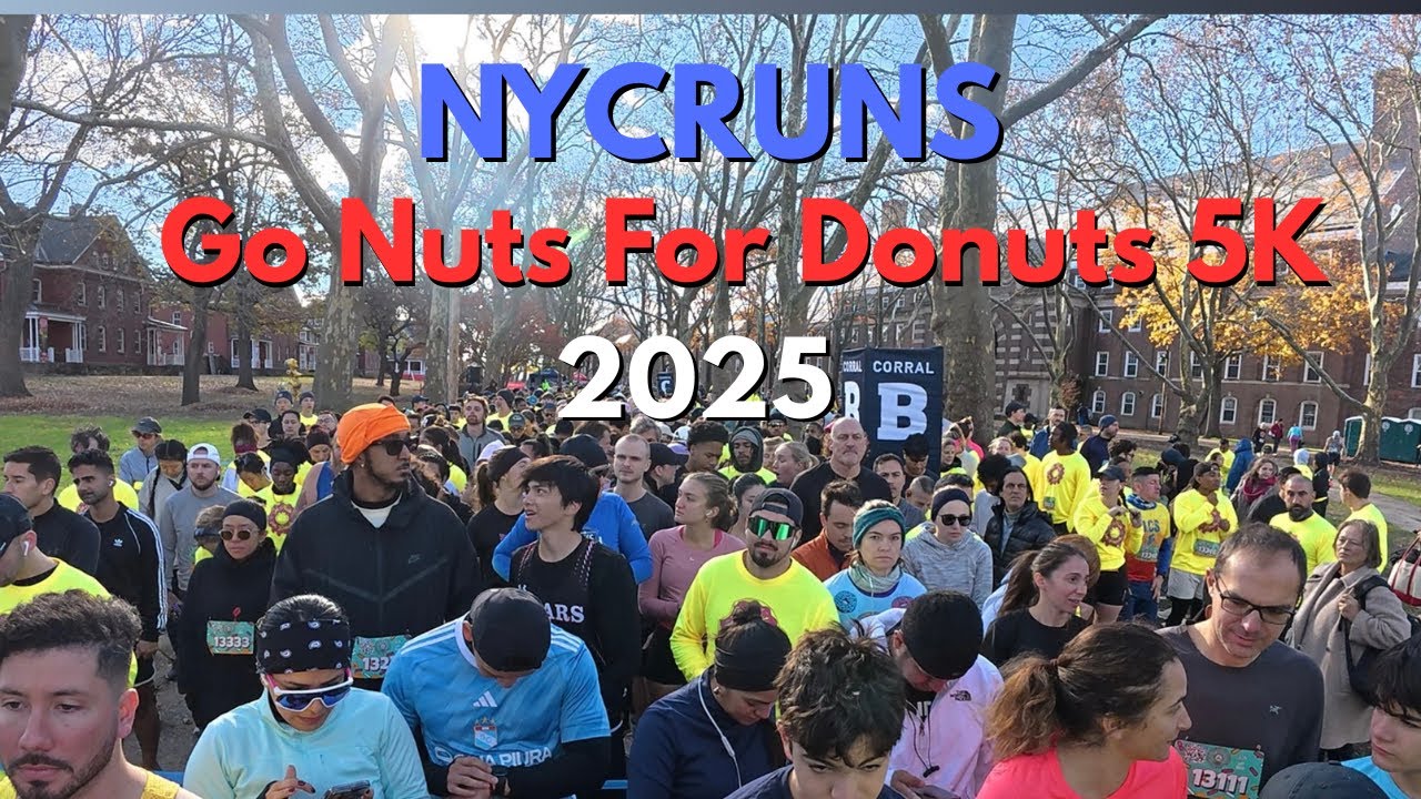 Go Nuts For Donuts 5K Run 2025 (NYCRUNS) – Full Course