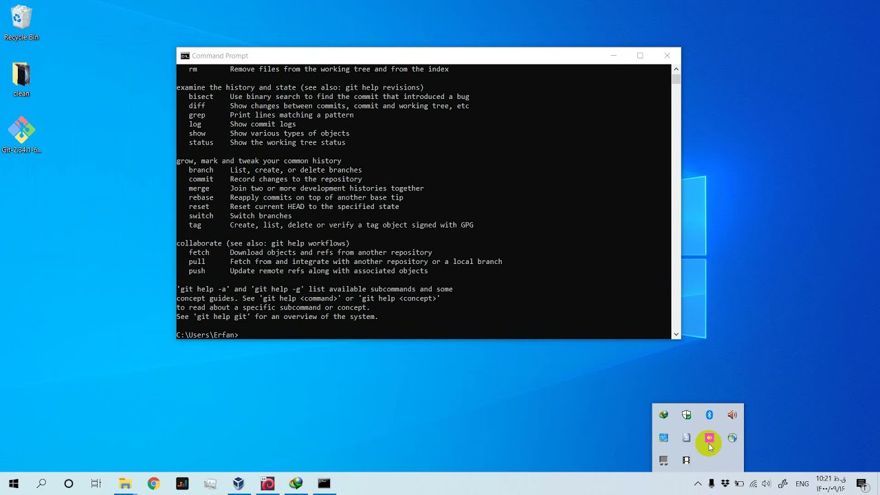 آموزش گیت هاب به زبان خودمونی قسمت 2 (آموزش نصب git روی ویندوز)