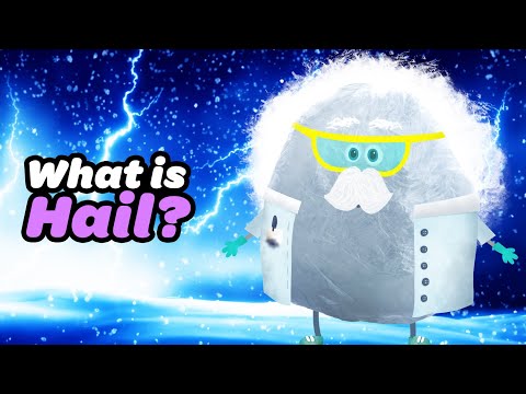 🌨 Weather Wonders: What is hail? 🌨 Weather Explained: Hail for Kids with Professor Henry Hailstone