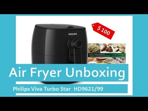 AirFryer Unboxing | Philips Viva TurboStar HD9621/99 2.75qt