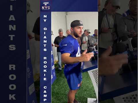 New York Giants RB Cam Skattebo Explains Why He Still Has Chip on His Shoulder