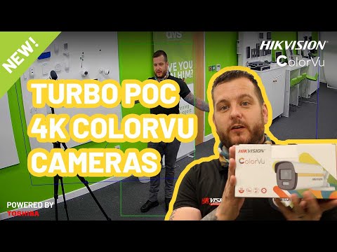 NEW HIKVISION TURBO POC 4K COLORVU RANGE