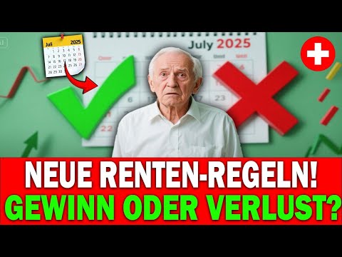 ⚠️ Achtung Rentner: Neue Regeln ab Juli 2025 – So viel Rente verlieren oder gewinnen Sie wirklich!