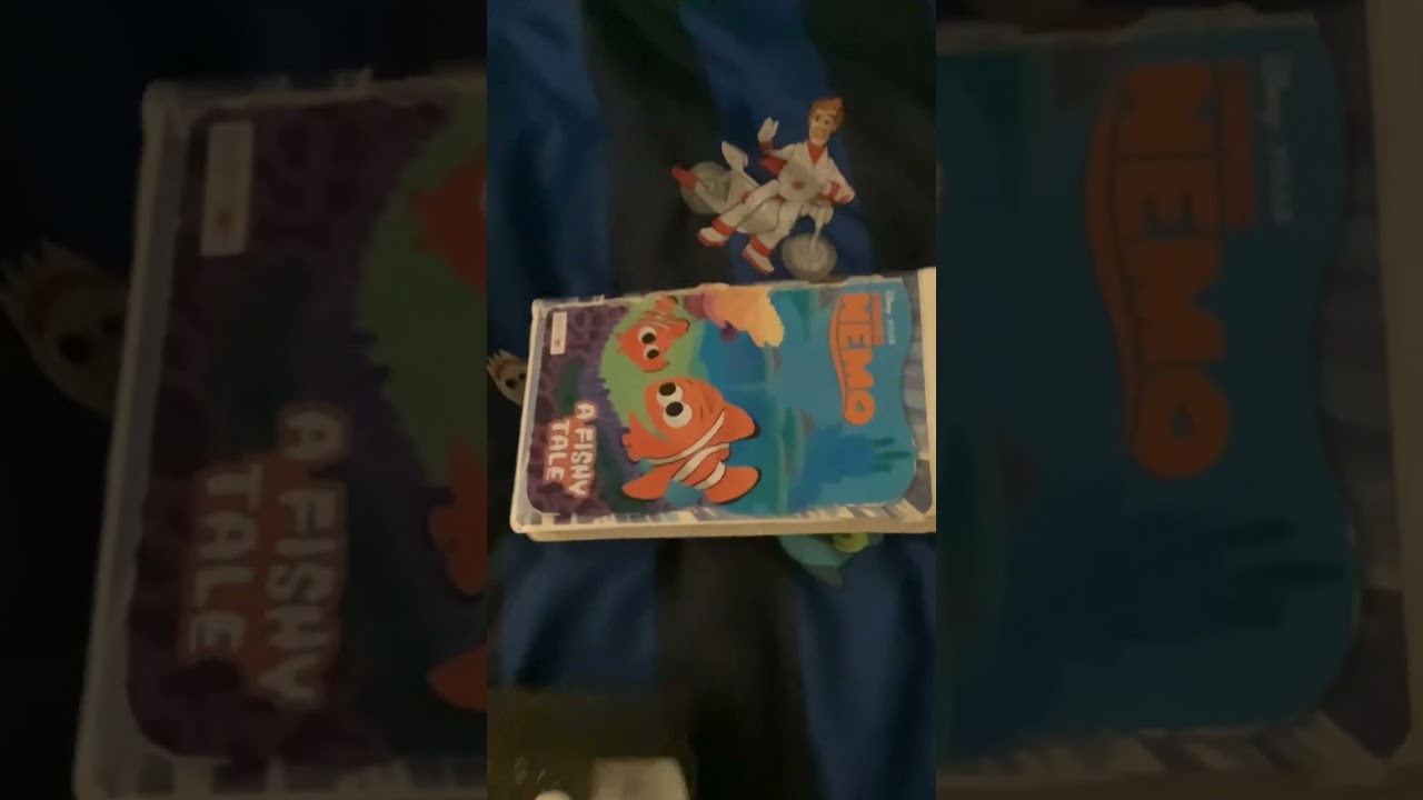 Finding Nemo A Fishy Tale VHS Review
