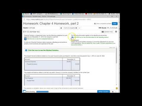 Adjusting journal entries examples