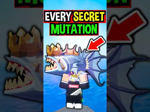 EVERY SECRET MUTATION in Roblox Fisch..