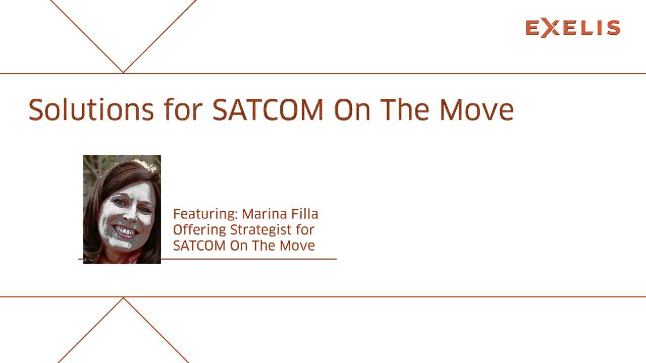 Exelis SATCOM On The Move Interview