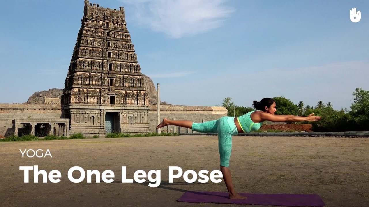 Learn the One Leg Pose - Ekapadasana - Learn Yoga | Sikana