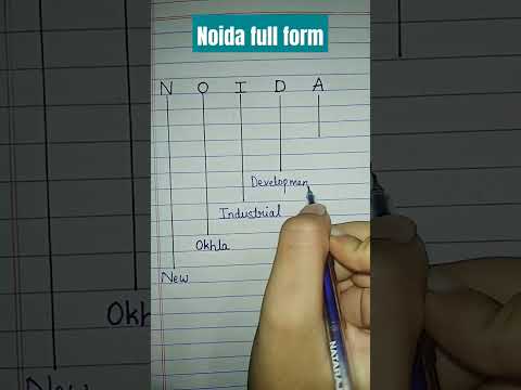 Noida full form @ramsha-823 #fullform #acronym #englishconnection #shortsfeed #viralshorts #viral