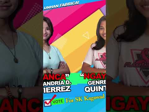 Campaign Ad for SK Chairman Theresa G. Gilana of Barangay Fabrica Bulan 2023