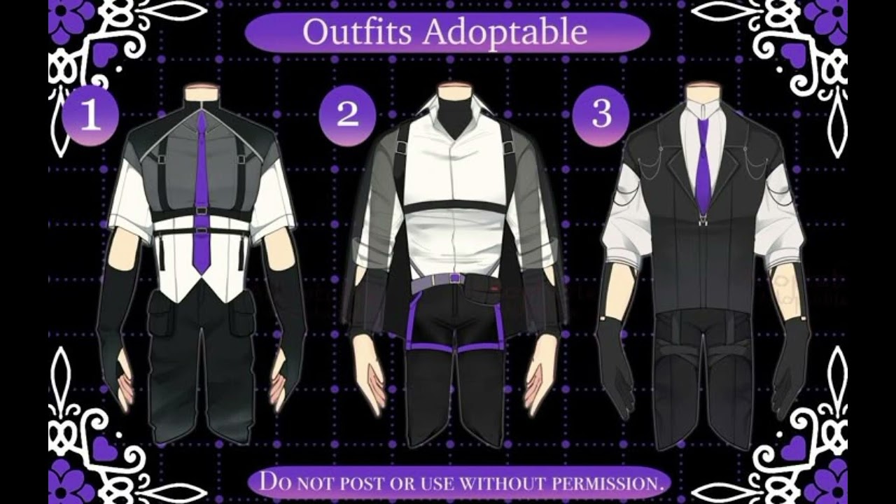 Boys outfit adoptable (Deviantart ver.)