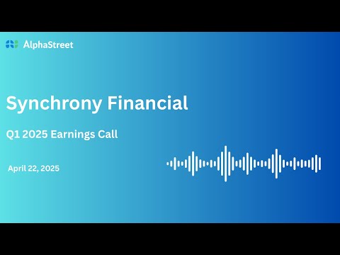 Synchrony Financial Q1 2025 Earnings Call