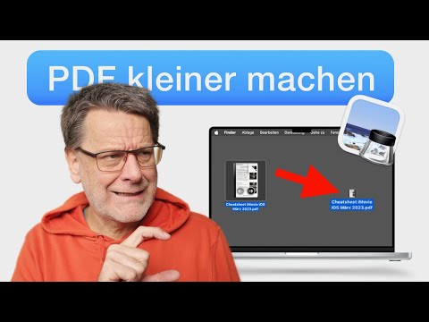 PDF Dateien verkleinern - so geht's mit MacOS