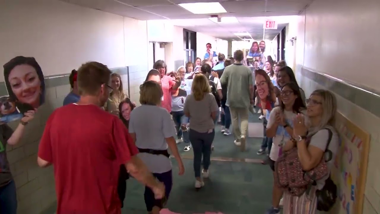 Lubbock ISD On Location - Wheelock Elementary New Teacher Surprise