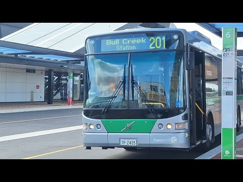 [New Connections] Transperth Bus Route No. 201 (TP2405) Nicholson Road Station to Bull Creek Station