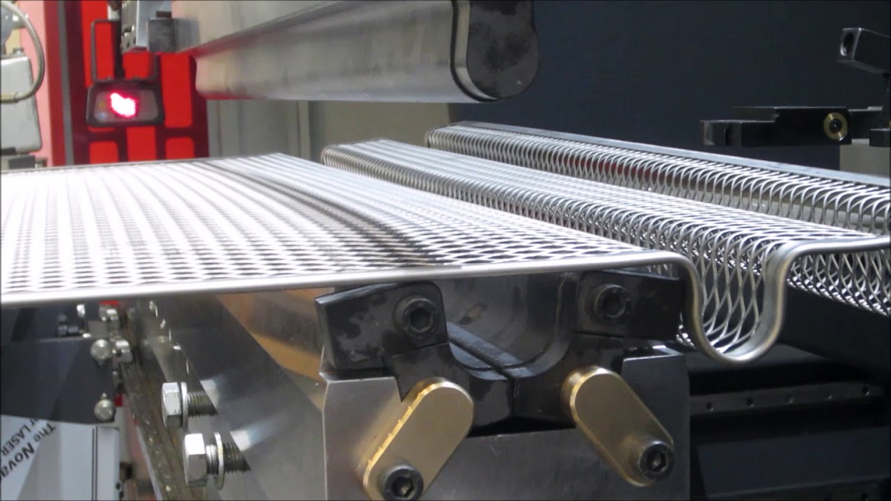 Grid panel bend