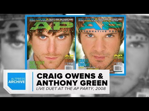 ALTPRESS ARCHIVE: Anthony Green and Craig Owens Live Duet, 2008