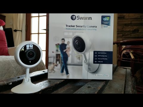 Swann Tracker Camera Auto Tracking Full HD 2 Way Audio Works With Google Home And Amazon Alexa