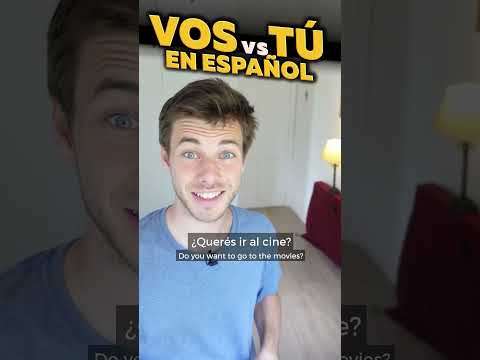 Vos vs Tรบ in Spanish!๐ค #LearnSpanish