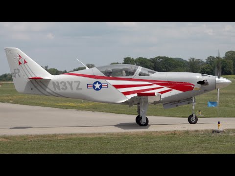 Turbine Legend N3YZ take-off from Grenchen Airport
