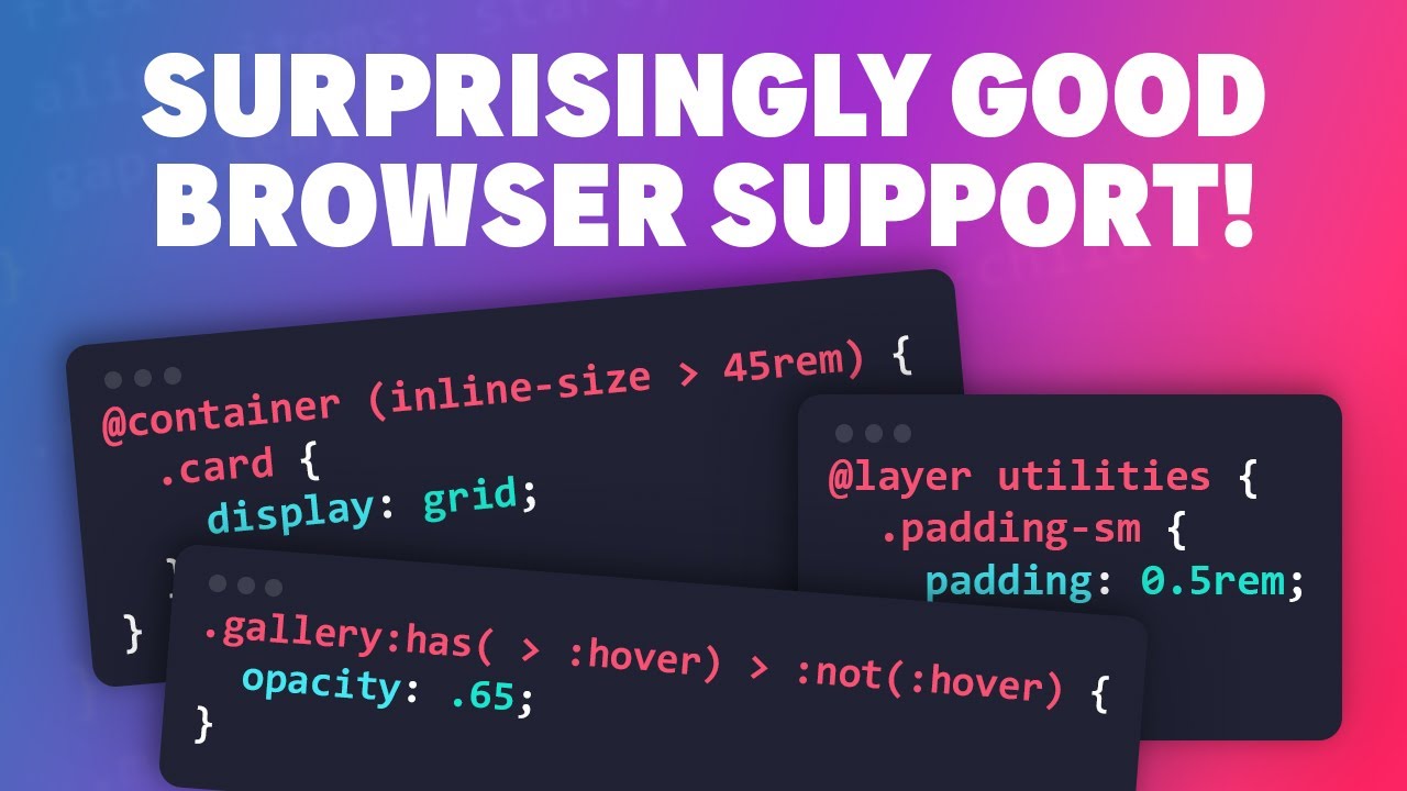 CSS features with better browser support than you might have thought