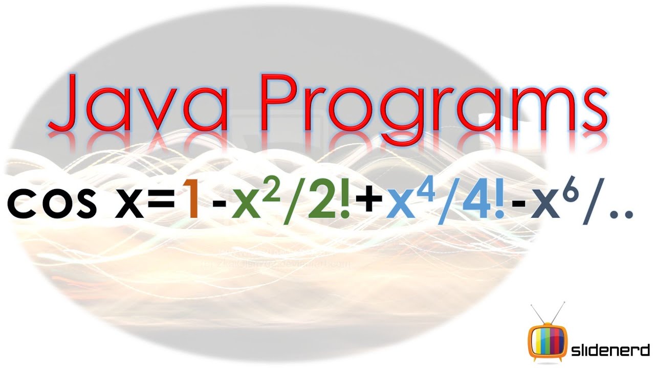 77 Java Series Cosine |