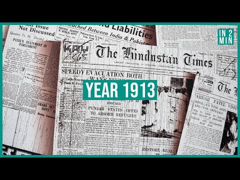 Year 1913: A Year of Milestones and Moments