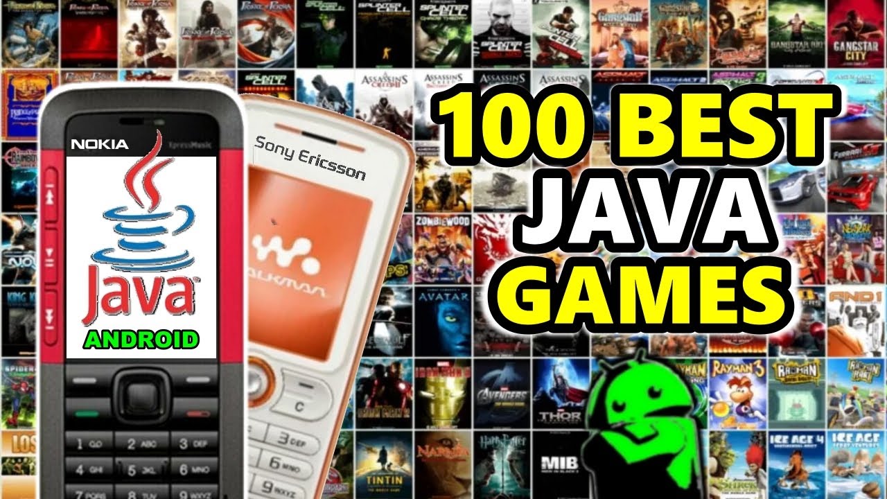 TOP 100 BEST JAVA GAMES (OLD CELL PHONES) ANDROID GAMEPLAY