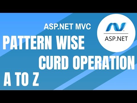 Learn Pattern Wise full CRUD Operation using ASP NET MVC for beginner Step by Step - Mind Luster