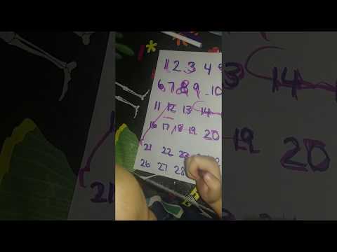 Home School Tracing Numbers Preschooler 4 years old