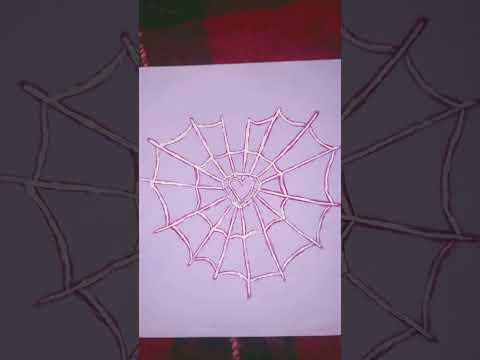SPIDER WEB HEART!