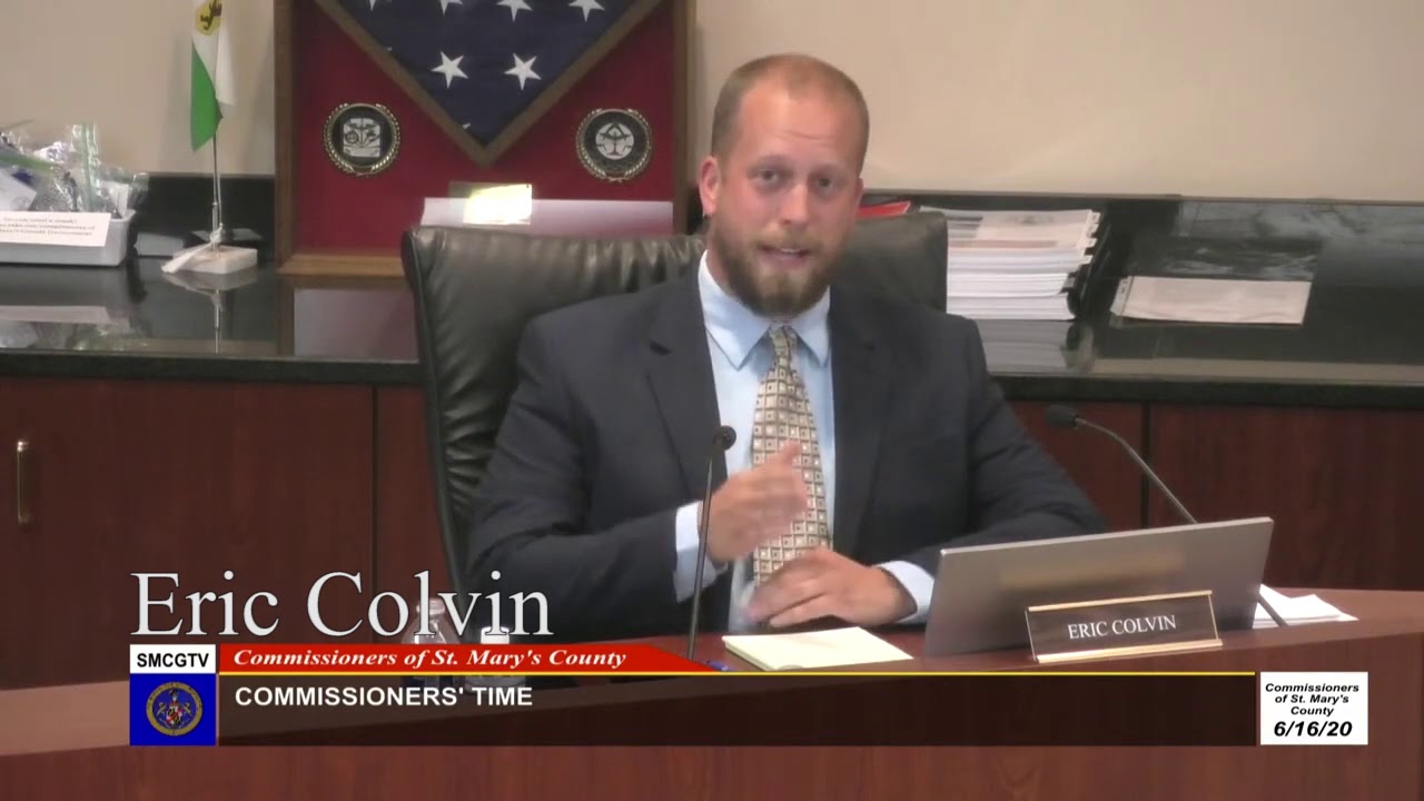 6/16/20 Commissioners' Time - Colvin