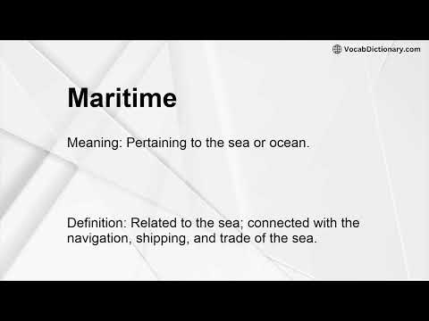 Maritime Meaning