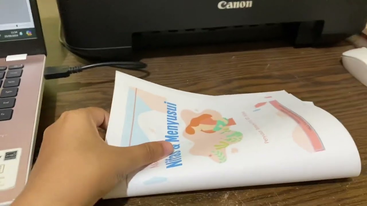 CARA PRINT BENTUK BUKU/BOOKLET DARI PDF DENGAN PRINTER CANON IP2770