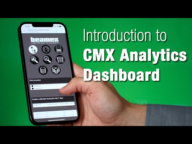 A visual overview of your calibration data - CMX Analytics Dashboard ...