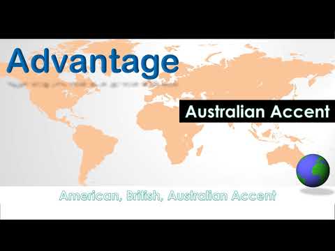 Advantage ~ Pronounce Advantage in American Accent, Australian Accent and British Accent