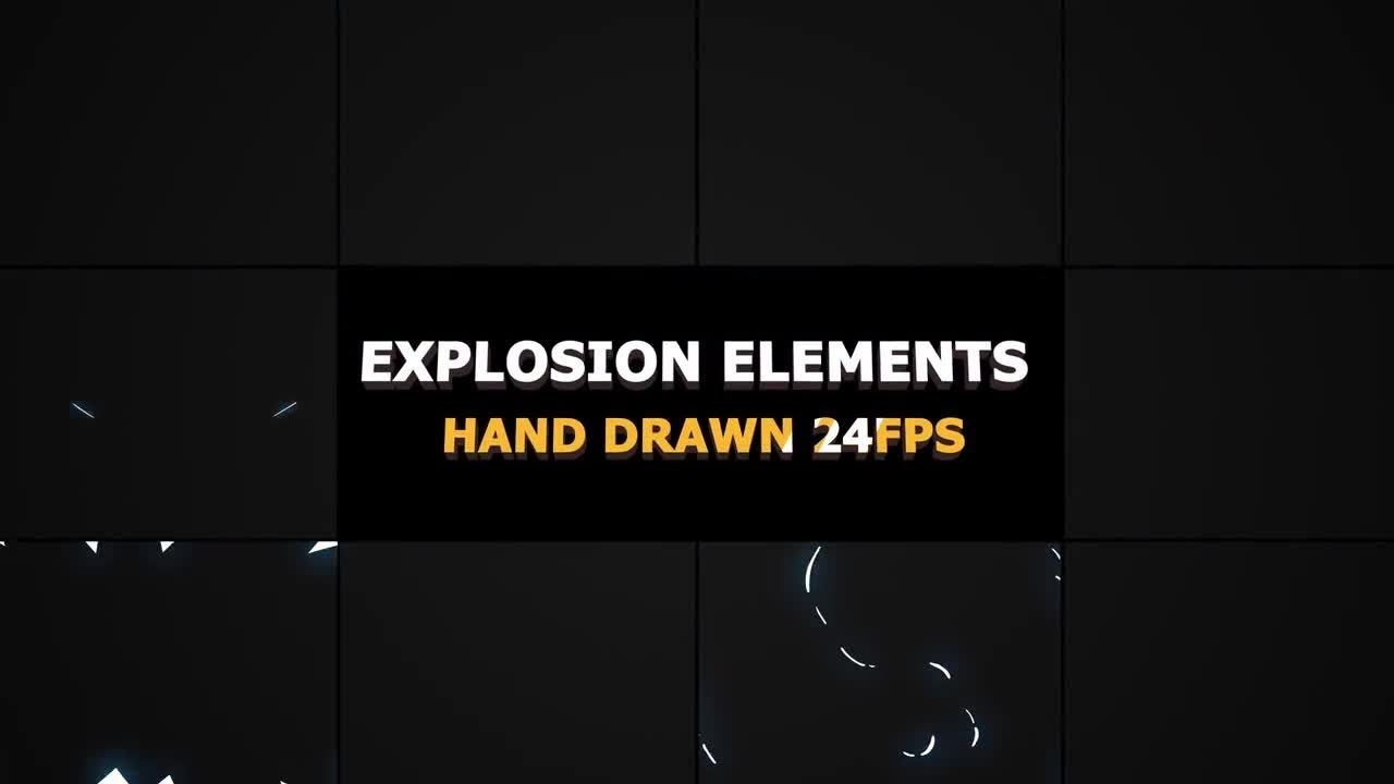 Flash FX Explosion Elements Motion Graphics