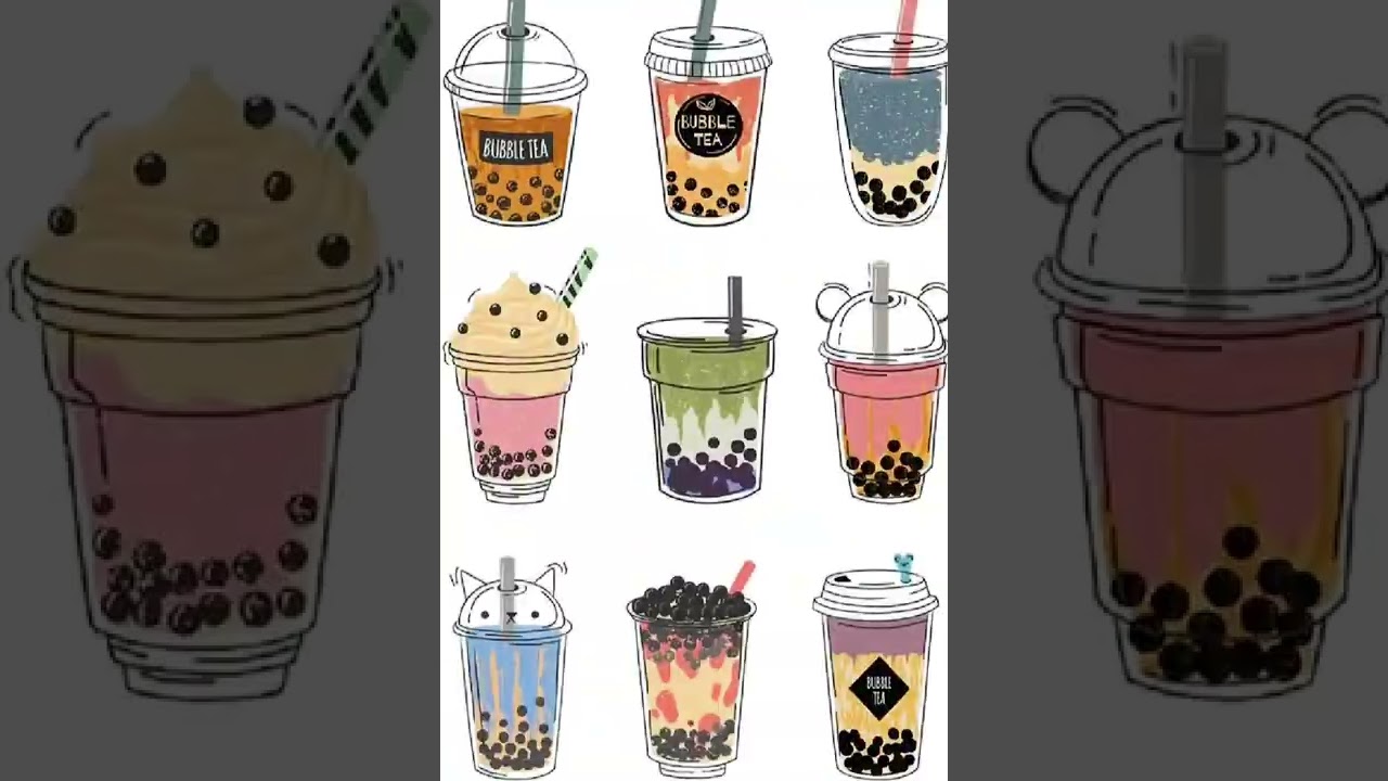 wallpaper boba milk tea ( part 1)