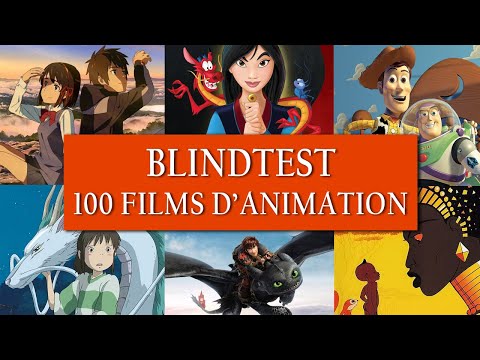 BLINDTEST - 100 MUSIQUES DE FILMS D'ANIMATION (Disney, Pixar, Dreamworks, Ghibli...)