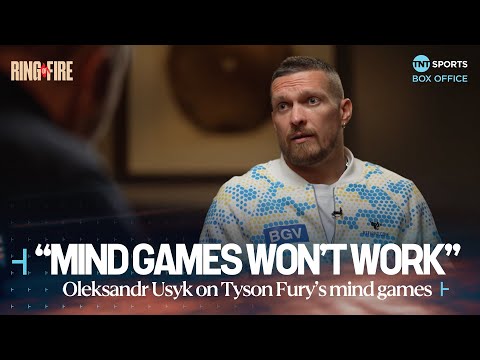 😅 "TYSON IS BIPOLAR" | Oleksandr Usyk won't fall for Tyson Fury's 'MIND GAMES' | #RingOfFire 🇸🇦🔥