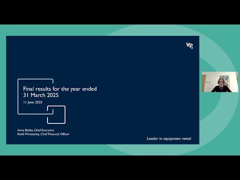 Vp plc - Investor Presentation (FY Results) - 13 June 2025