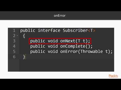 Learn Getting Started with Reactive Programming with Kotlin Exceptions in RxJava onError ...