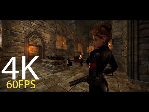 Return to Castle Wolfenstein / MISSION 2 / Part 4 / DARK SECRET / The Defiled Church / 4K